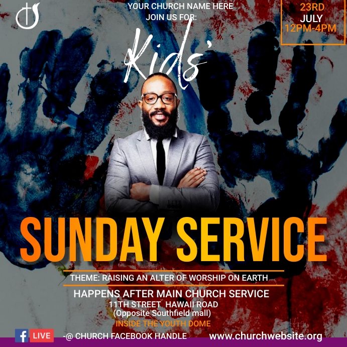 kids sunday Template | PosterMyWall