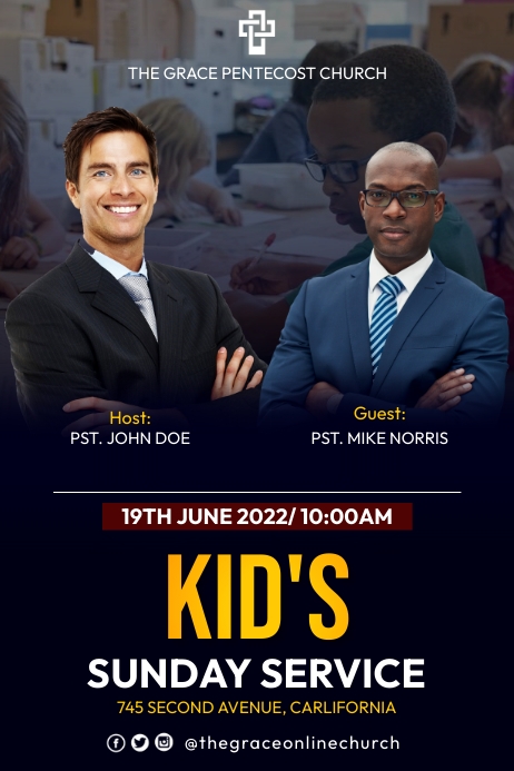 kids sunday Template | PosterMyWall