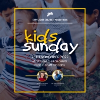 Kids church flyer Template | PosterMyWall