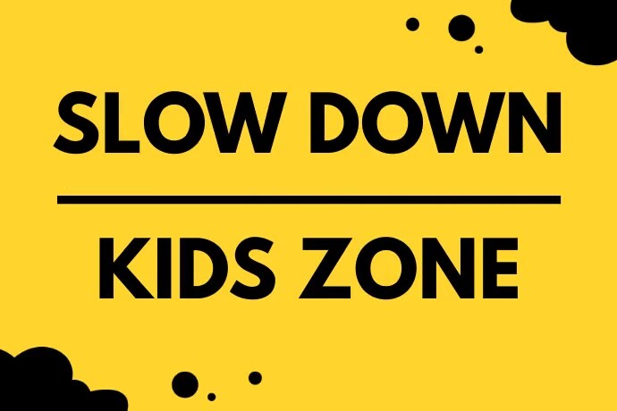 Plantilla de Kids Zone Sign | PosterMyWall