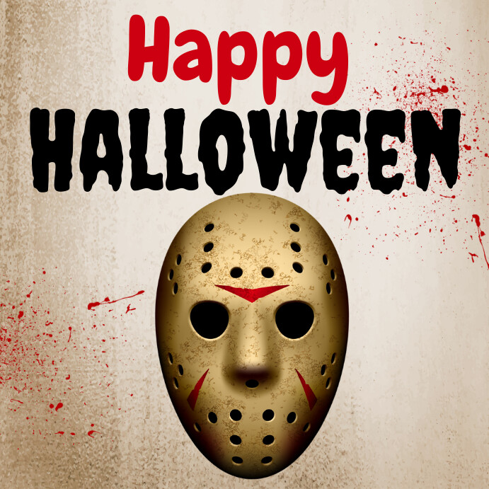 Killer Halloween TAG Template | PosterMyWall