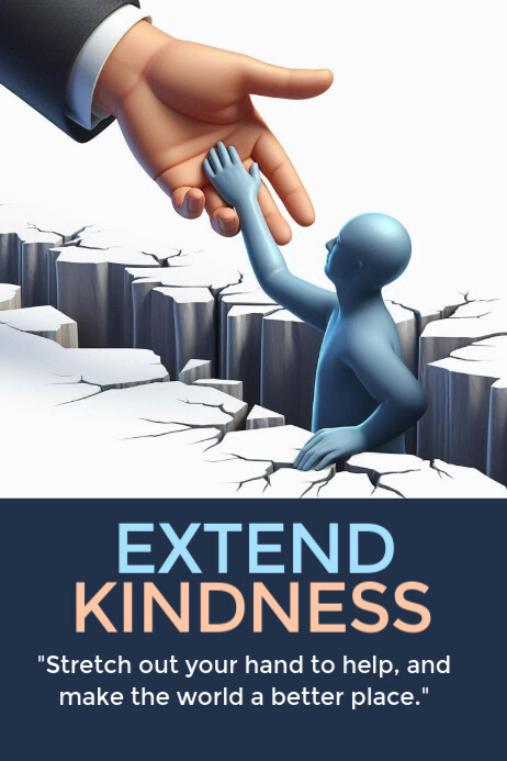 Kindness Template | PosterMyWall