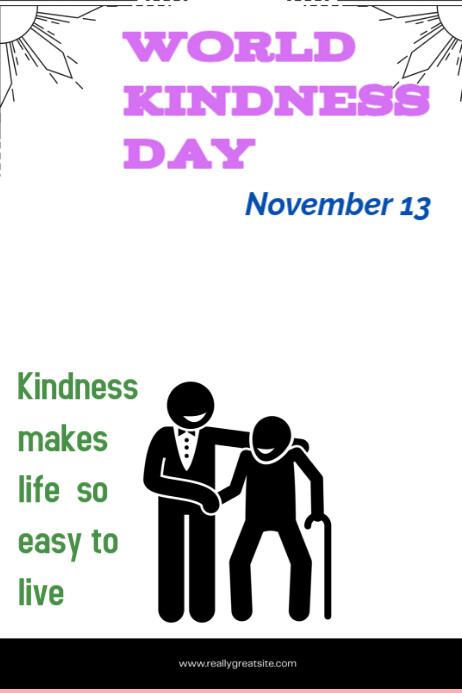 Kindness Template | PosterMyWall
