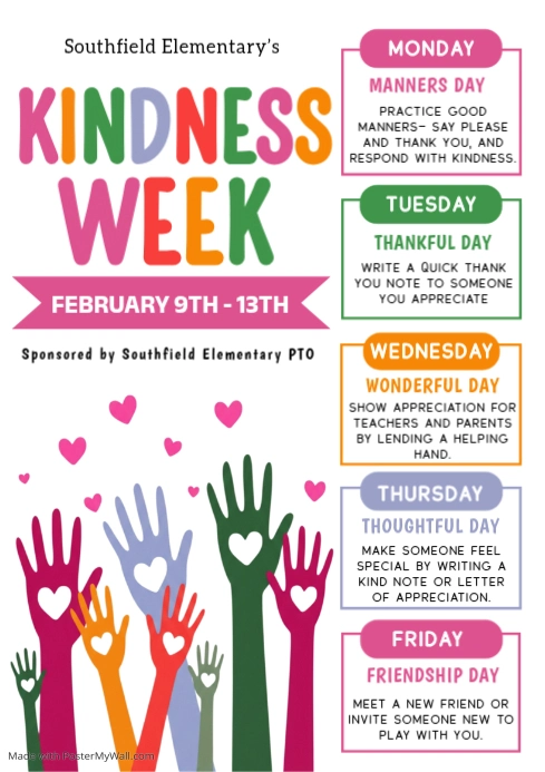Kindness Week Flyer Templat | PosterMyWall