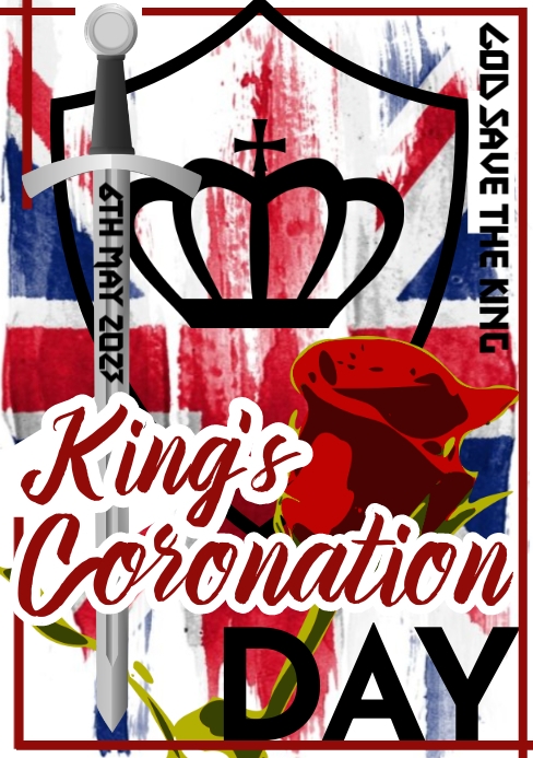 King's Coronation Event Template | PosterMyWall