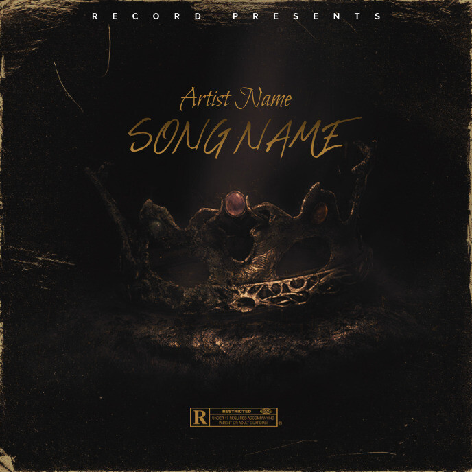 Plantilla de king Album Cover music art trap mixtape rap | PosterMyWall