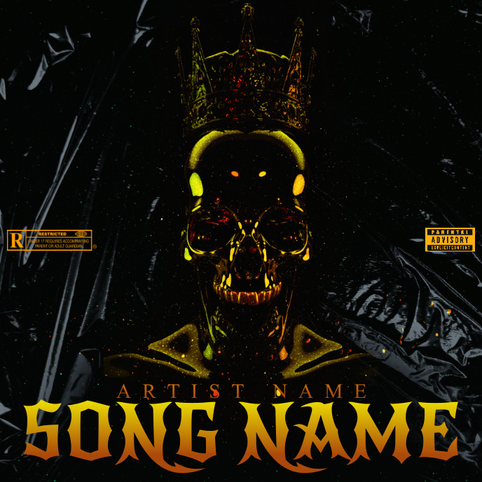KING Album Cover music art trap mixtape rap Template | PosterMyWall