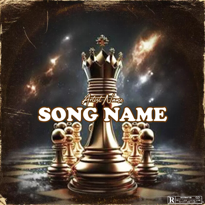 Modèle king Album Cover music art trap mixtape rap | PosterMyWall