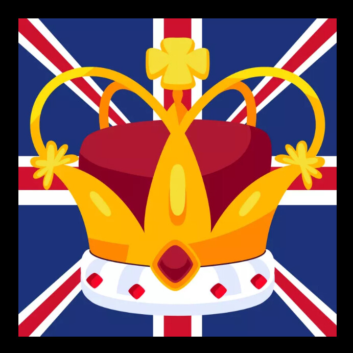 King Charles coronation Template | PosterMyWall