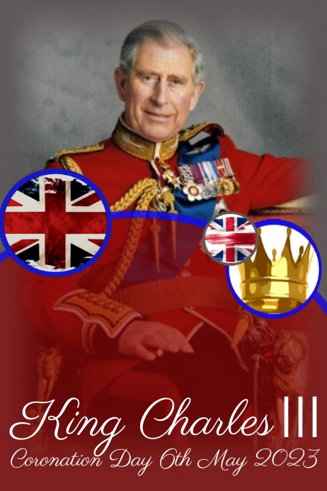 King coronation day event Template | PosterMyWall