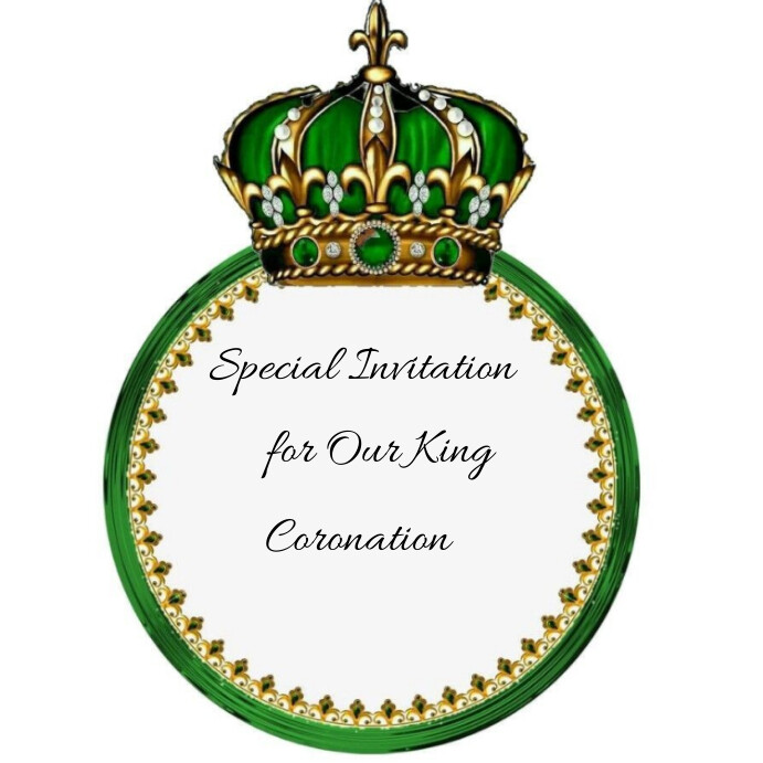 Plantilla de King Coronation | PosterMyWall