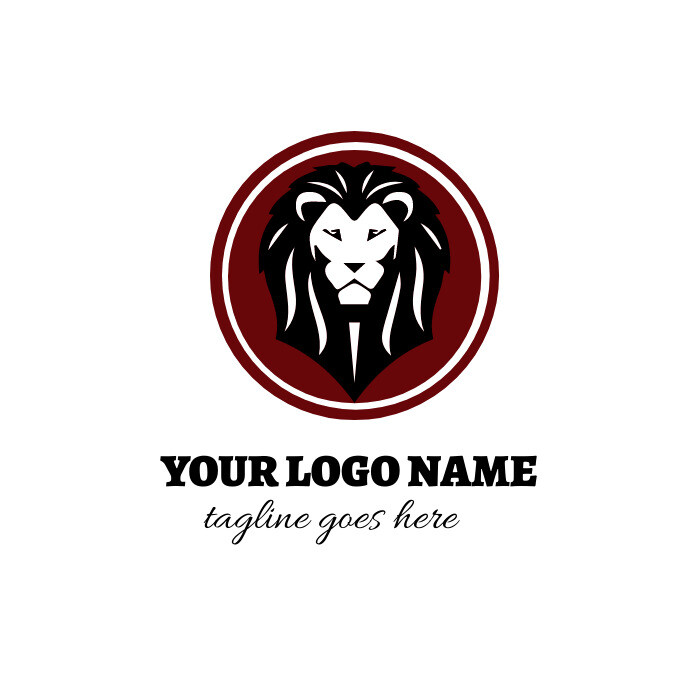 king lion advertisement & company logo Template | PosterMyWall