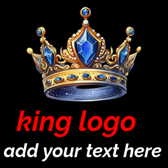 Copy of king logo | PosterMyWall