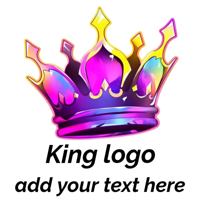 Copy of king logo | PosterMyWall