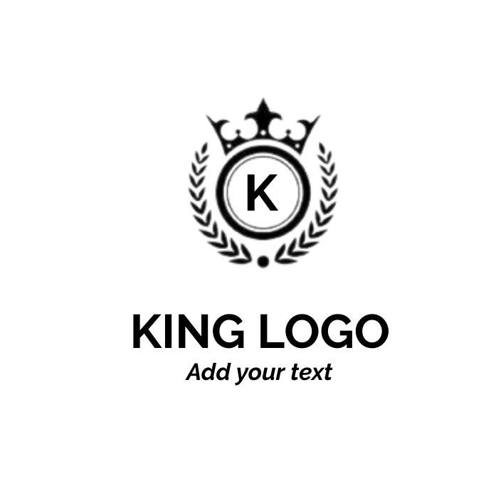 KING LOGO Template | PosterMyWall