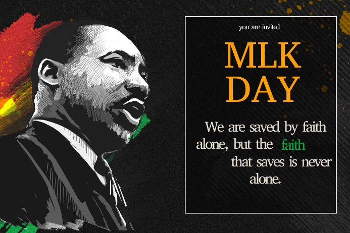 Copy of King martin Luther day | PosterMyWall