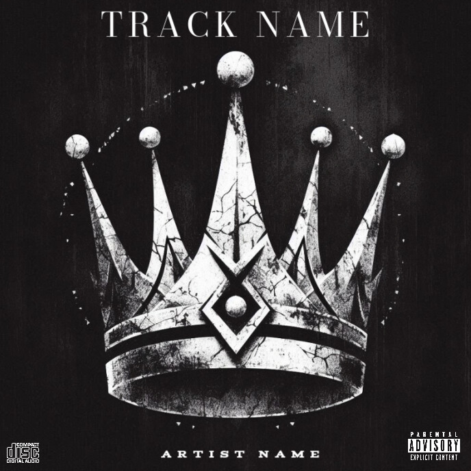 King Mixtape Cover Album Cover Template | PosterMyWall