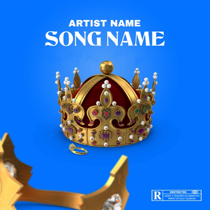 king mixtape cover Template | PosterMyWall