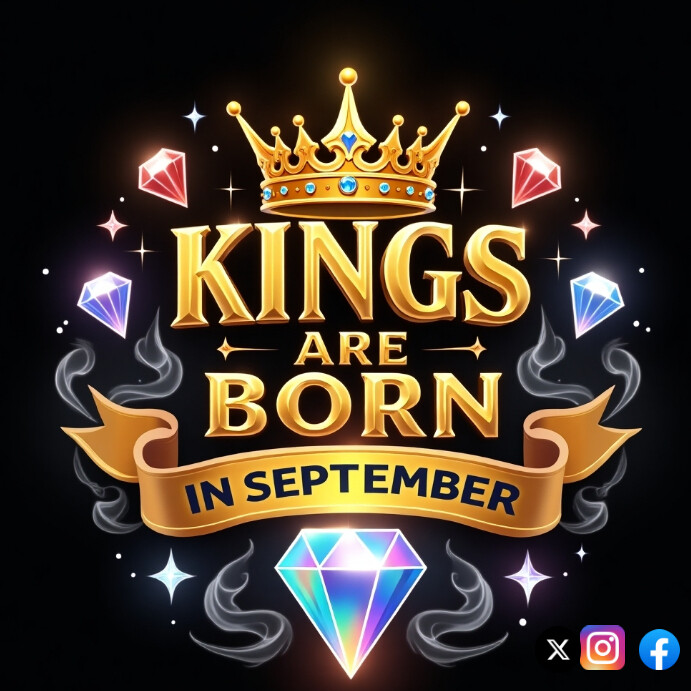 Kings Birthday Celebration Template | PosterMyWall
