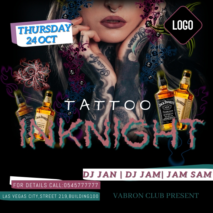Copy of KNIGHT TATTOO EVENT | PosterMyWall