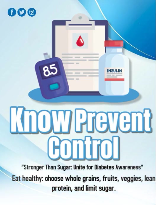 Plantilla de Know. Prevent. Control. | PosterMyWall