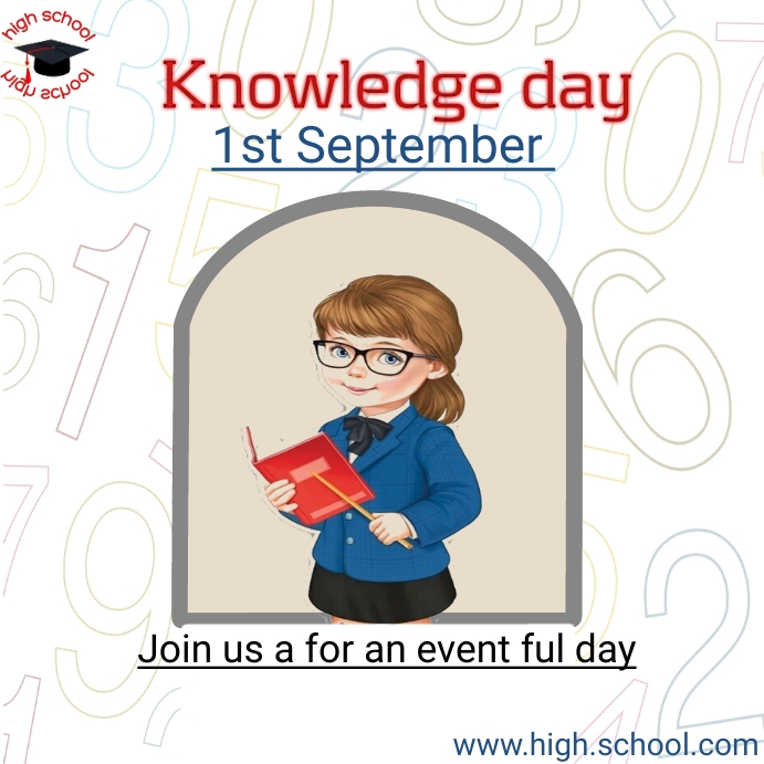 Knowledge day Template | PosterMyWall