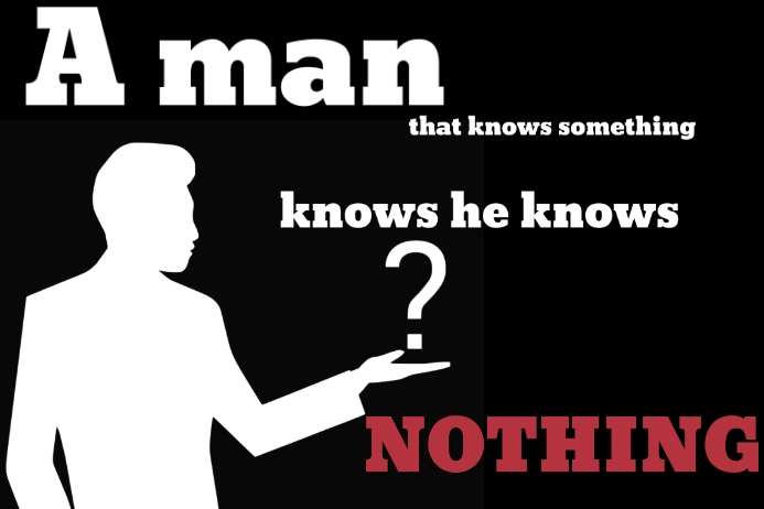 KNOWLEDGE/NO LEDGE Template | PosterMyWall