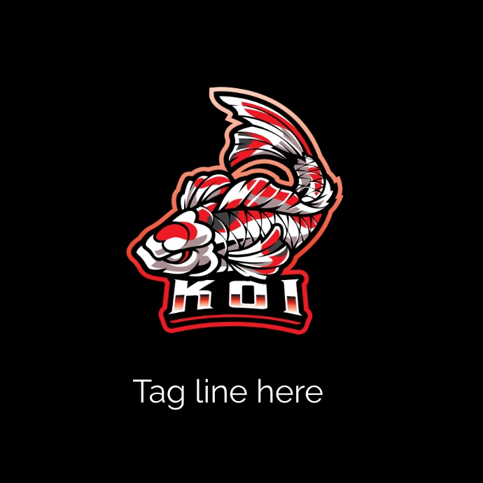 KOI template logo design | PosterMyWall