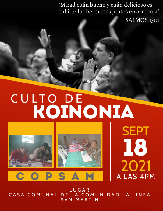 KOINONIA Template | PosterMyWall