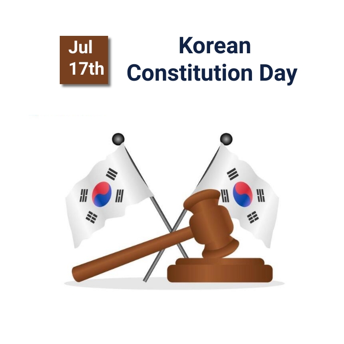 korean constitution day Template | PosterMyWall