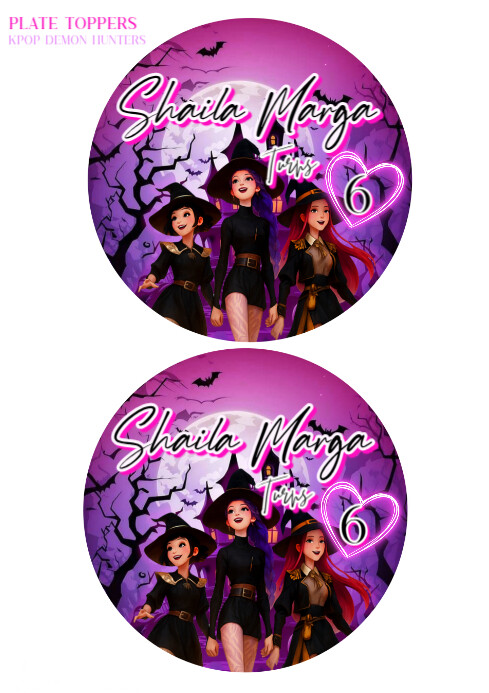 Kpop demon hunters Template | PosterMyWall