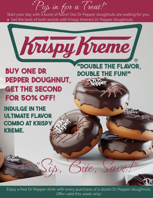 Printable Krispy Kreme