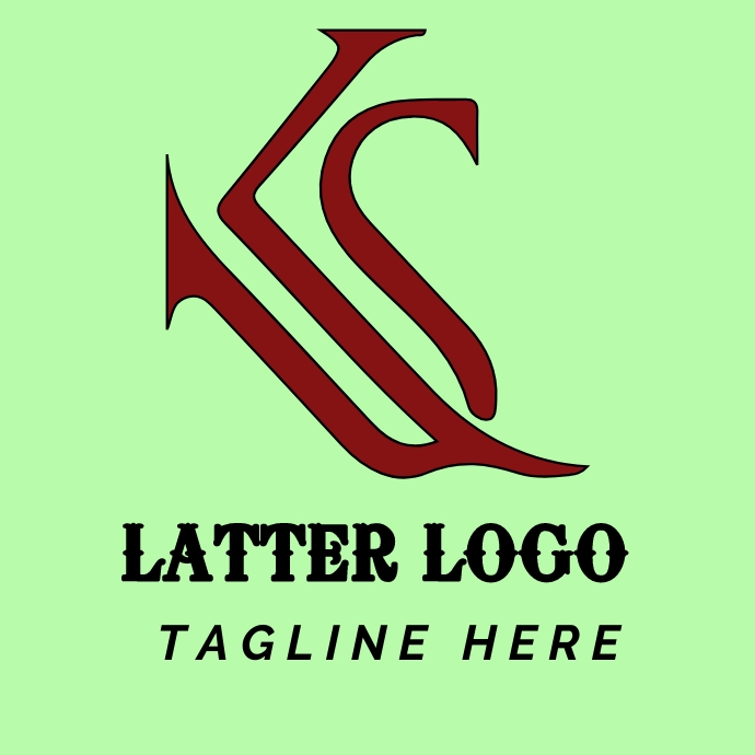 Plantilla de KS LATTER LOGO DESIGN | PosterMyWall