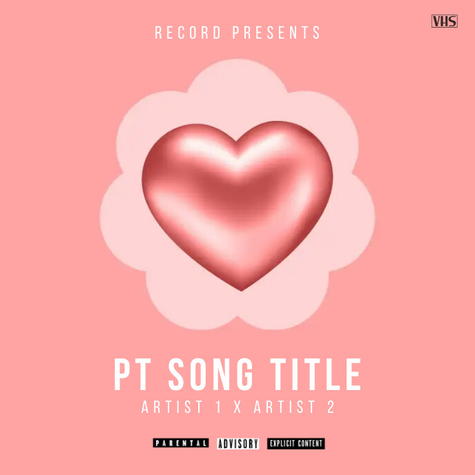 KTX1 - Single Mixtape Song EP Album Cover Art Artwork Template Premade ...