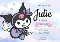 sanrio birthday invitation Template | PosterMyWall
