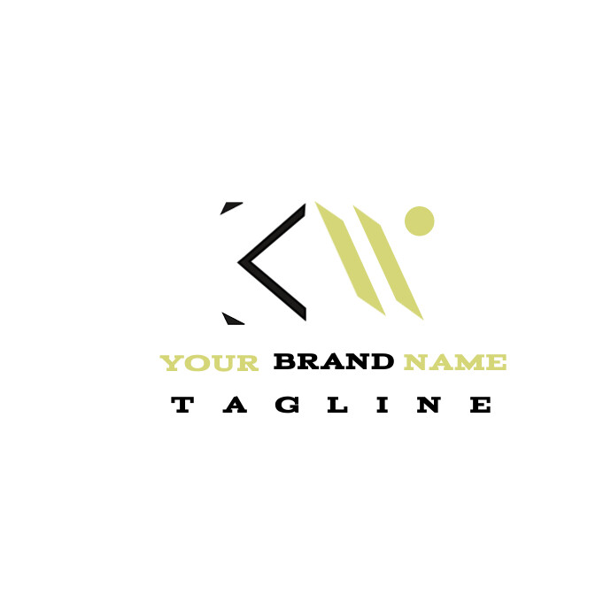 KW Logo Design Template | PosterMyWall