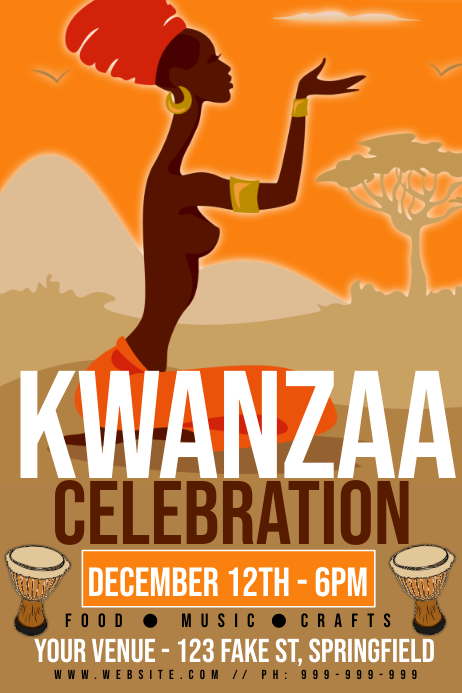 Copy of Kwanzaa Poster | PosterMyWall