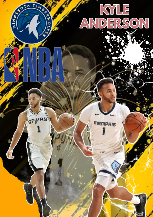 Kyle Anderson Template | PosterMyWall