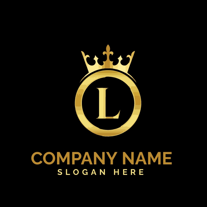 L logo design| Company logo Template | PosterMyWall