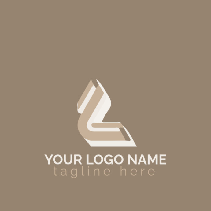 L logo type Template | PosterMyWall
