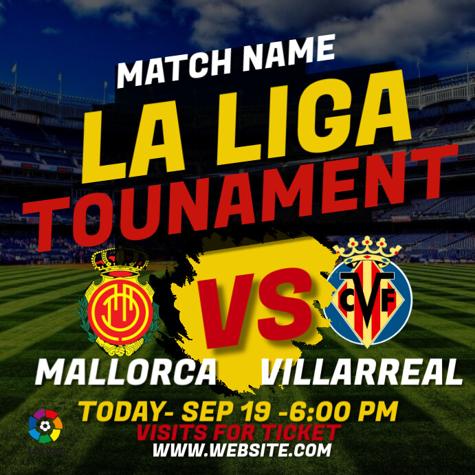 La Liga poster Template | PosterMyWall