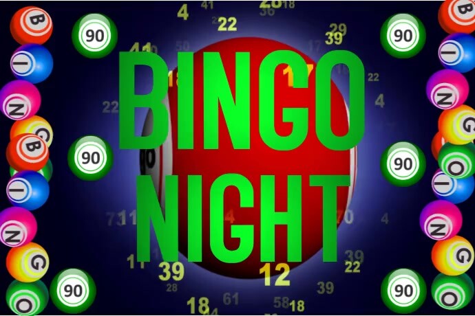 label neon bingo night game flyer Template | PosterMyWall