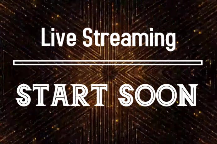 label neon Live Streaming start soon flyer Template | PosterMyWall