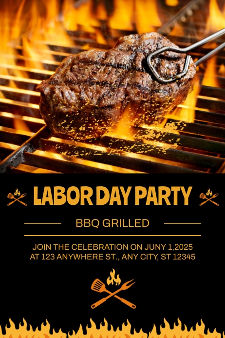 Copy of LABOR DAR PARTY | PosterMyWall