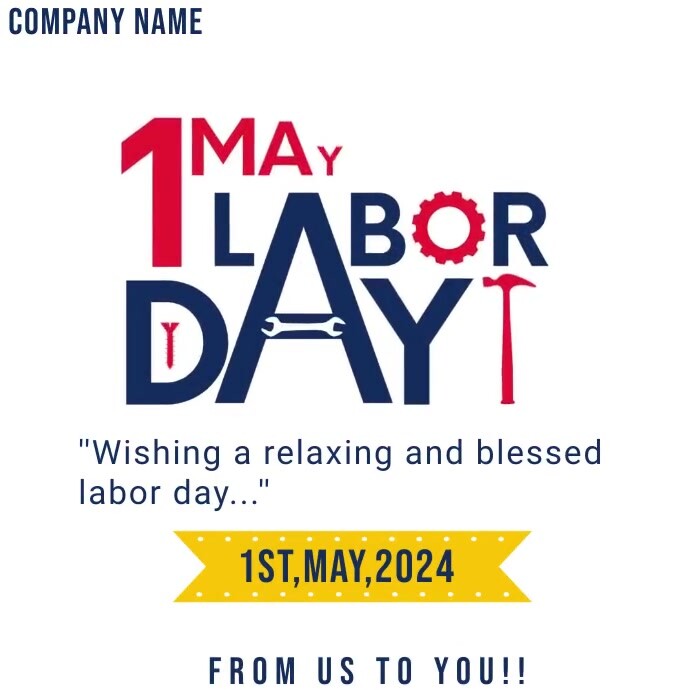 Plantilla de Labor day ad design | PosterMyWall