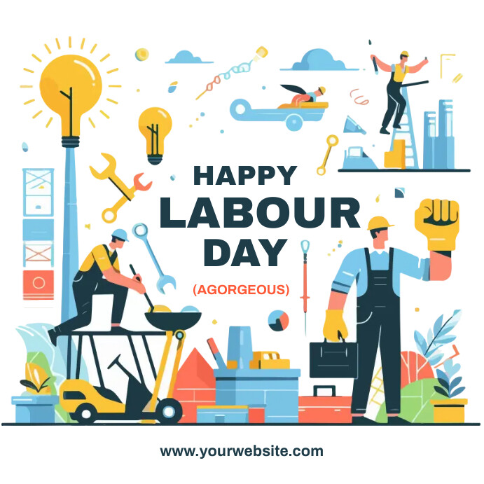Copy of Labor Day Ad Template | PosterMyWall