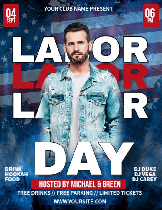 Labor Day Ads Template | PosterMyWall