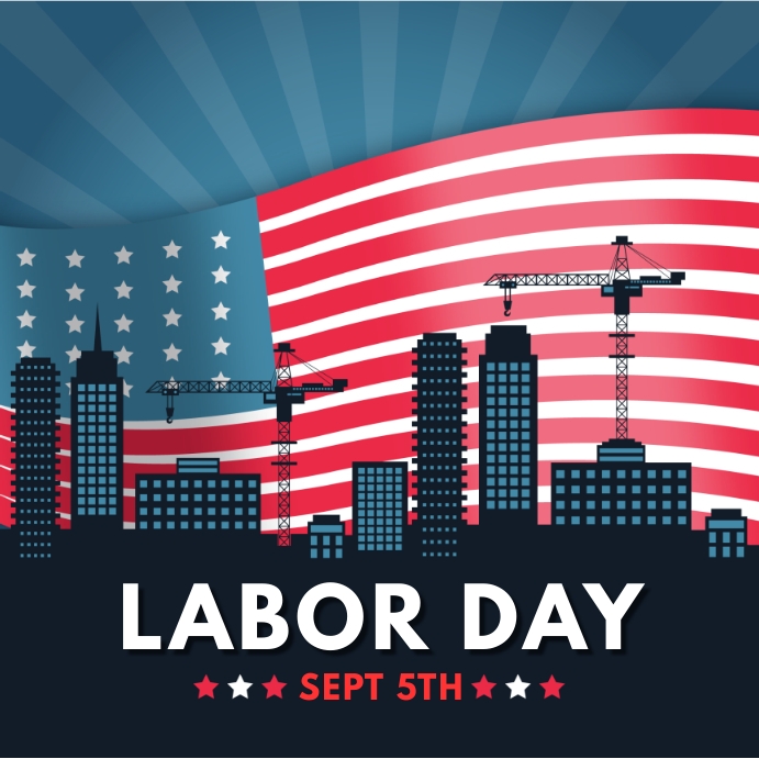 LABOR DAY AMERICA Template | PosterMyWall