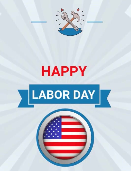 Copy of Labor day animation template | PosterMyWall
