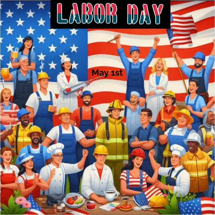 Labor day background design Template | PosterMyWall